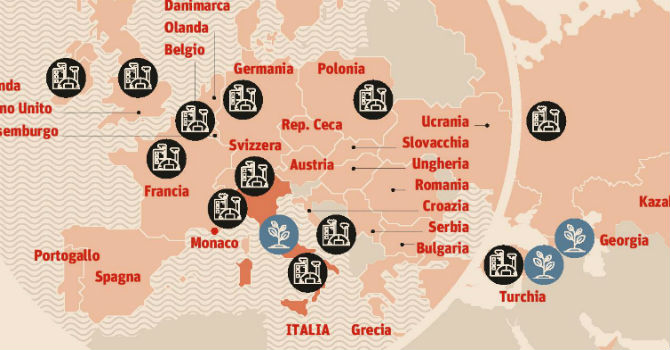 Ferrero nel mondo dopo l'operazione Fannie May. La mappa - Info Data