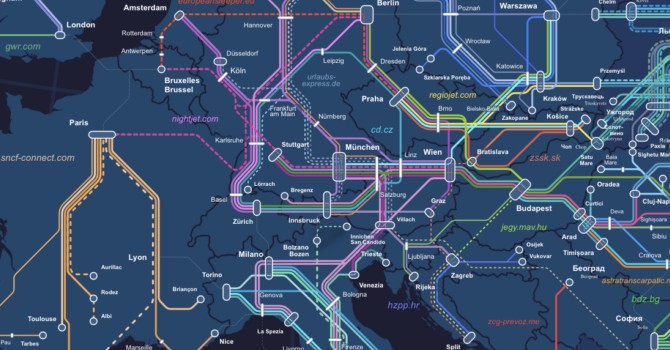 Per chi ama i dati, i treni notturni e le mappe #BuoneFeste - Info Data